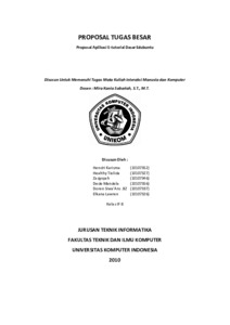 Contoh Proposal - Repository